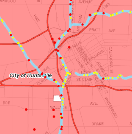 Hunsville Maps Gallery